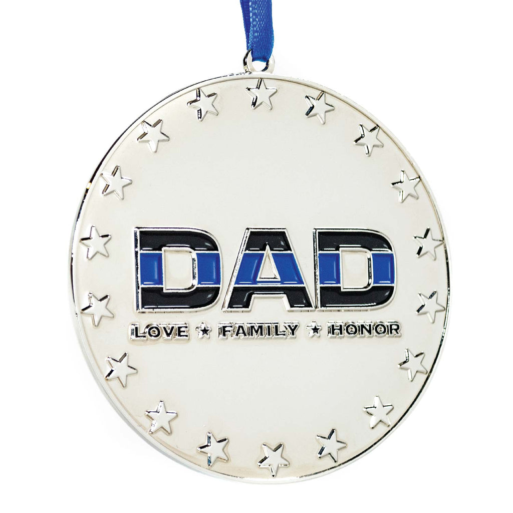 Personalized Titles (Multiple Options) - Thin Blue Line Ornament - Thin ...