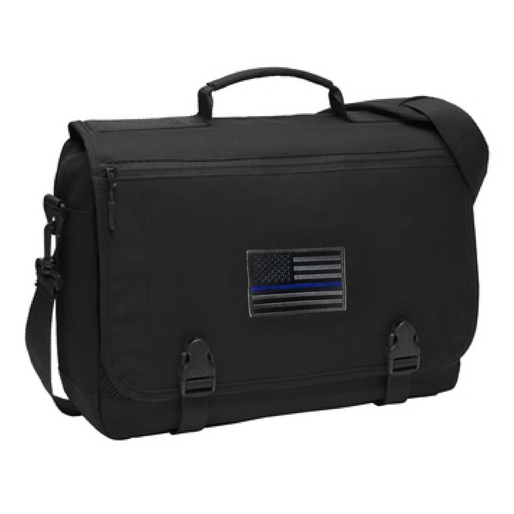 Laptop Bag - Thin Blue Line, Subdued - Thin Blue Line USA