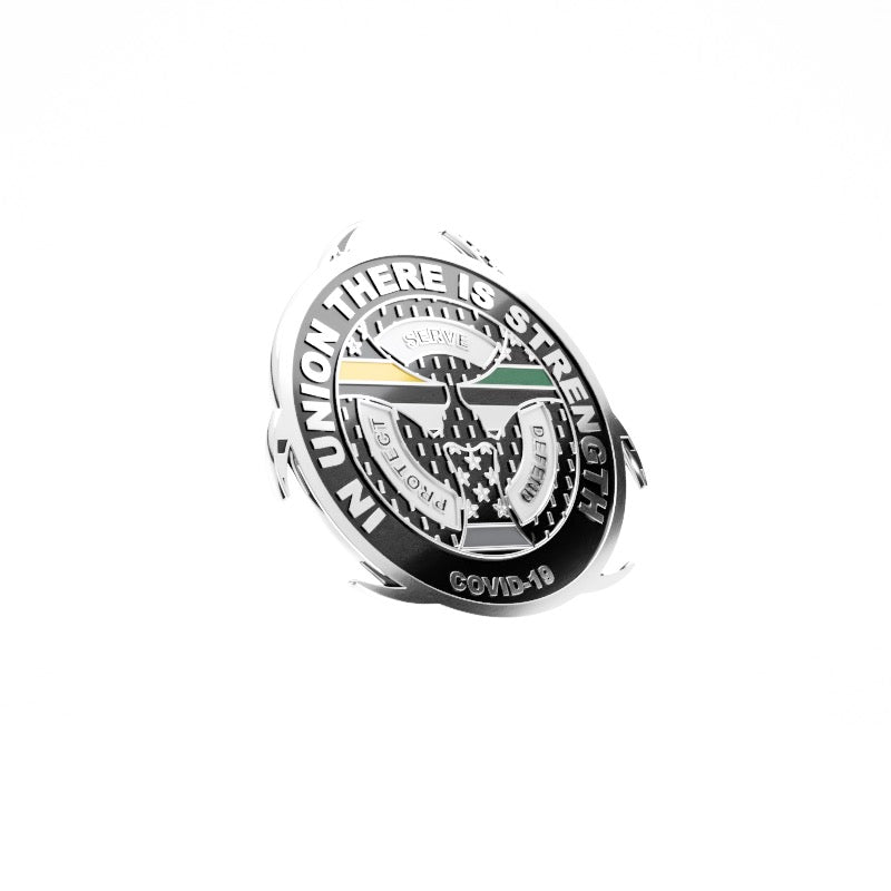Challenge Coin - First Responder COVID-19 - Thin Blue Line USA