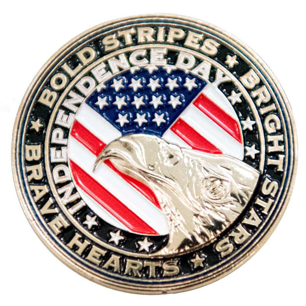 9/11 Memorial Challenge Coins - Thin Blue Line USA