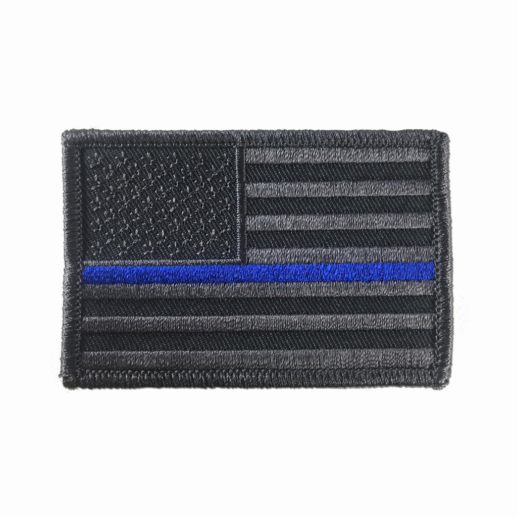 Thin Blue Line USA Patches