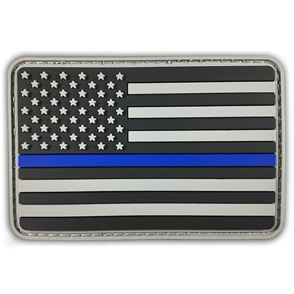 Thin Blue Line PVC Patch - Thin Blue Line USA