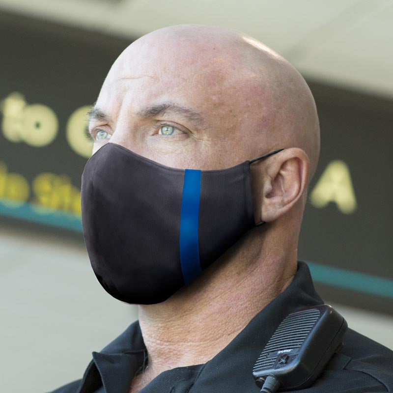 Thin Blue Line Face Mask - Thin Blue Line USA