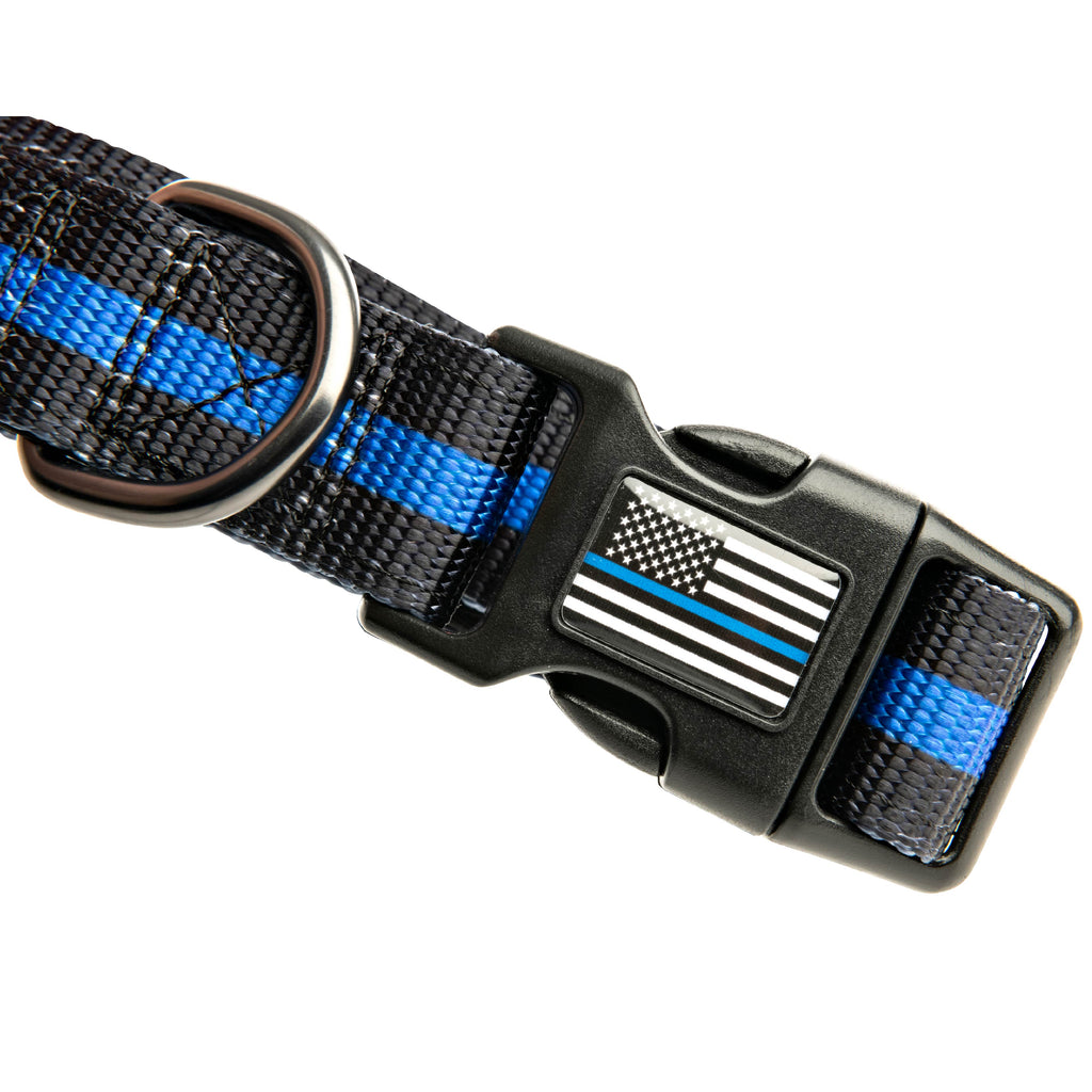 Dog Collar - Thin Blue Line USA