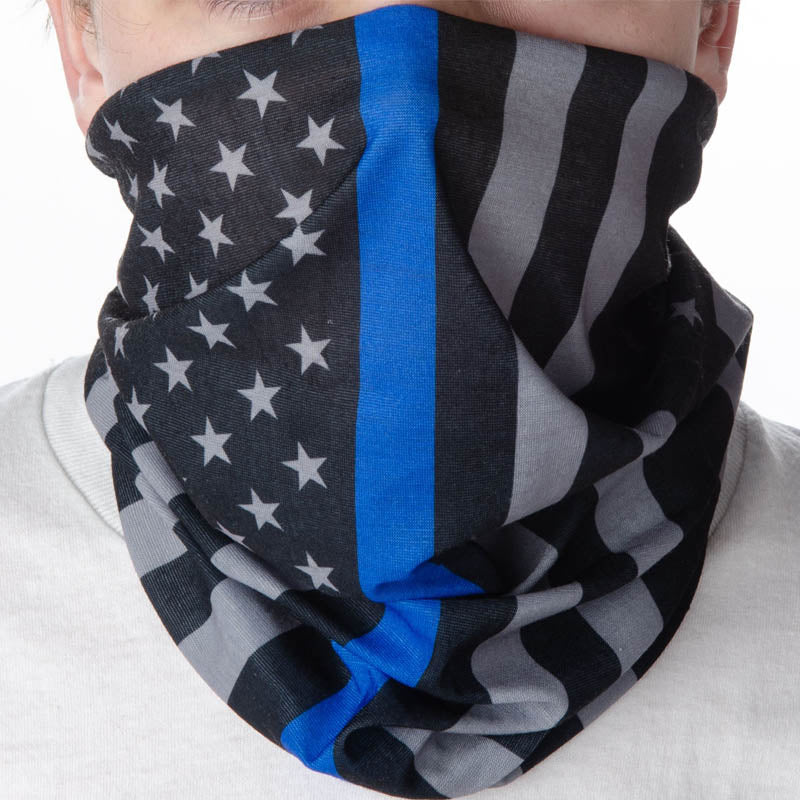 Thin Blue Line Face Mask - Thin Blue Line USA