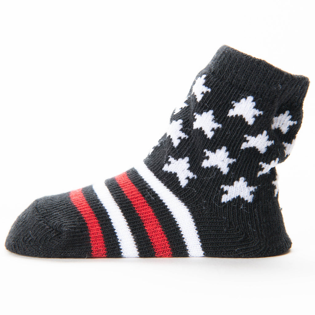 Baby - Thin Red Line Socks With Gift Box - Thin Blue Line USA