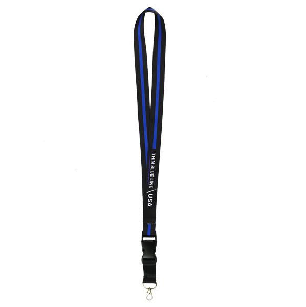 Lanyard - Stars and Stripes - Thin Blue Line USA