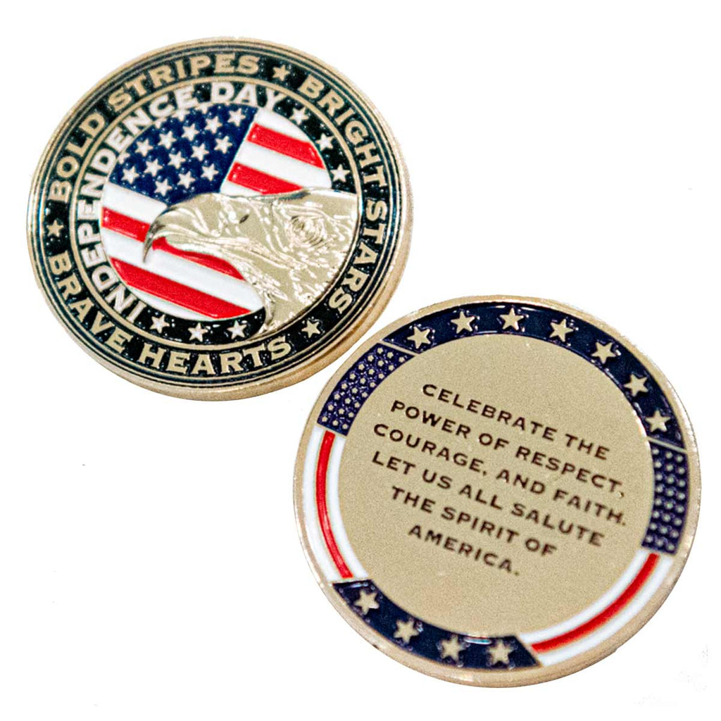 9/11 Memorial Challenge Coins - Thin Blue Line USA